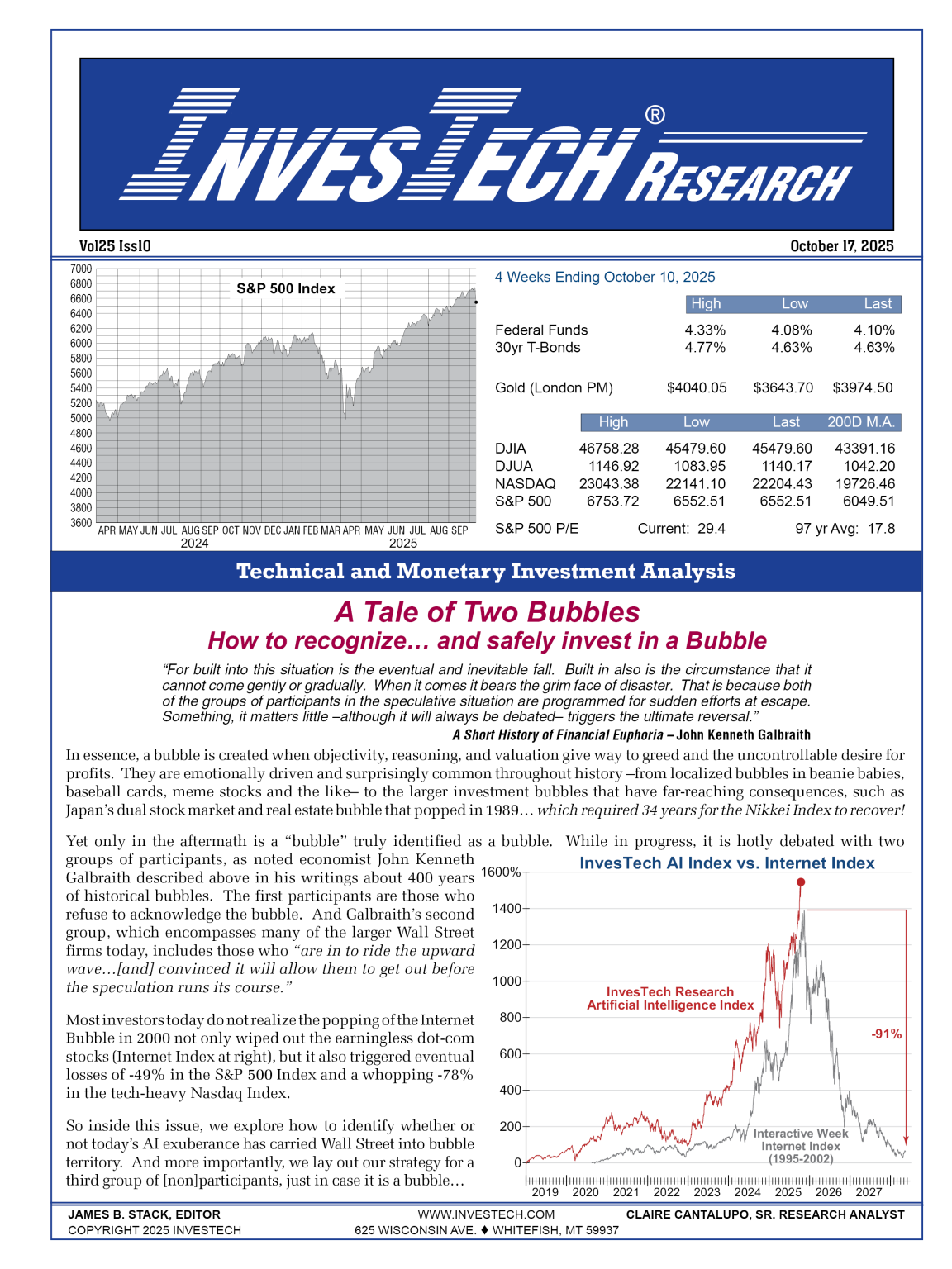 "Safety-First" Investment Analysis - InvesTech Research